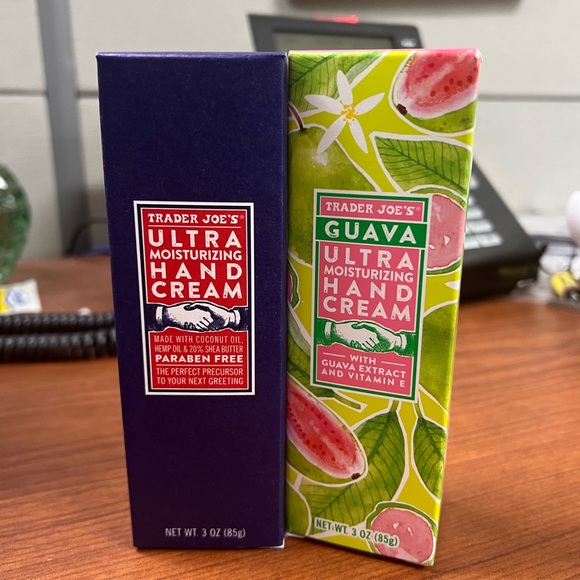 trader joe’s | Skincare | 2 X Trader Joes Ultra Moisturizing Hand Creams Original And Guava ...